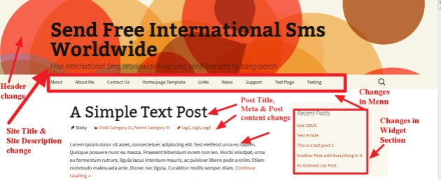 Wordpress Oscar Update and Default Twenty Thirteen Theme modifications ...