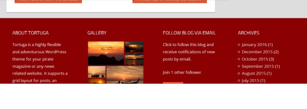 Tortuga By ThemeZee Modifications and Documentation – All About Basic