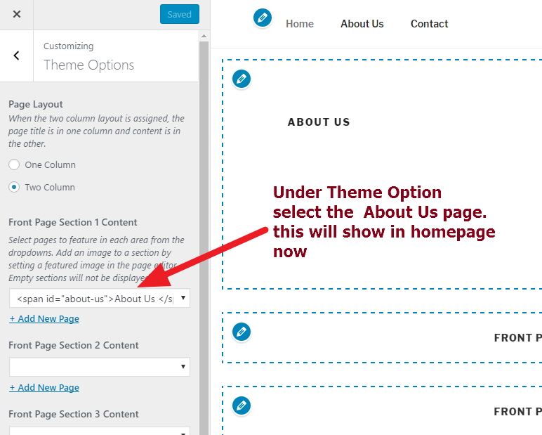 How to create Single Page website using twenty seventeen theme – All About Basic