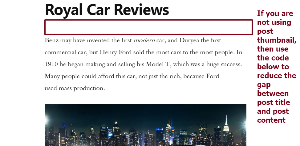 Twenty Nineteen (2019) theme By the WordPress team: CSS Style Modifications and documentation of ...