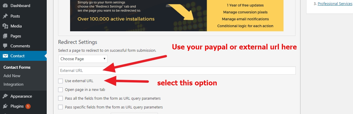Click on Paypal button or Redirect to Paypal page after successful ...