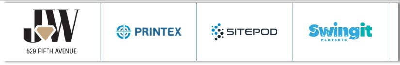 How to show company logo side by side and vertically centered – All ...